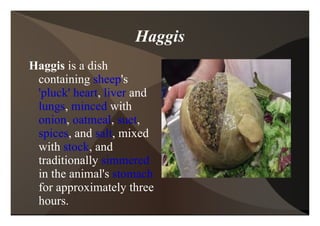 Haggis | ODP