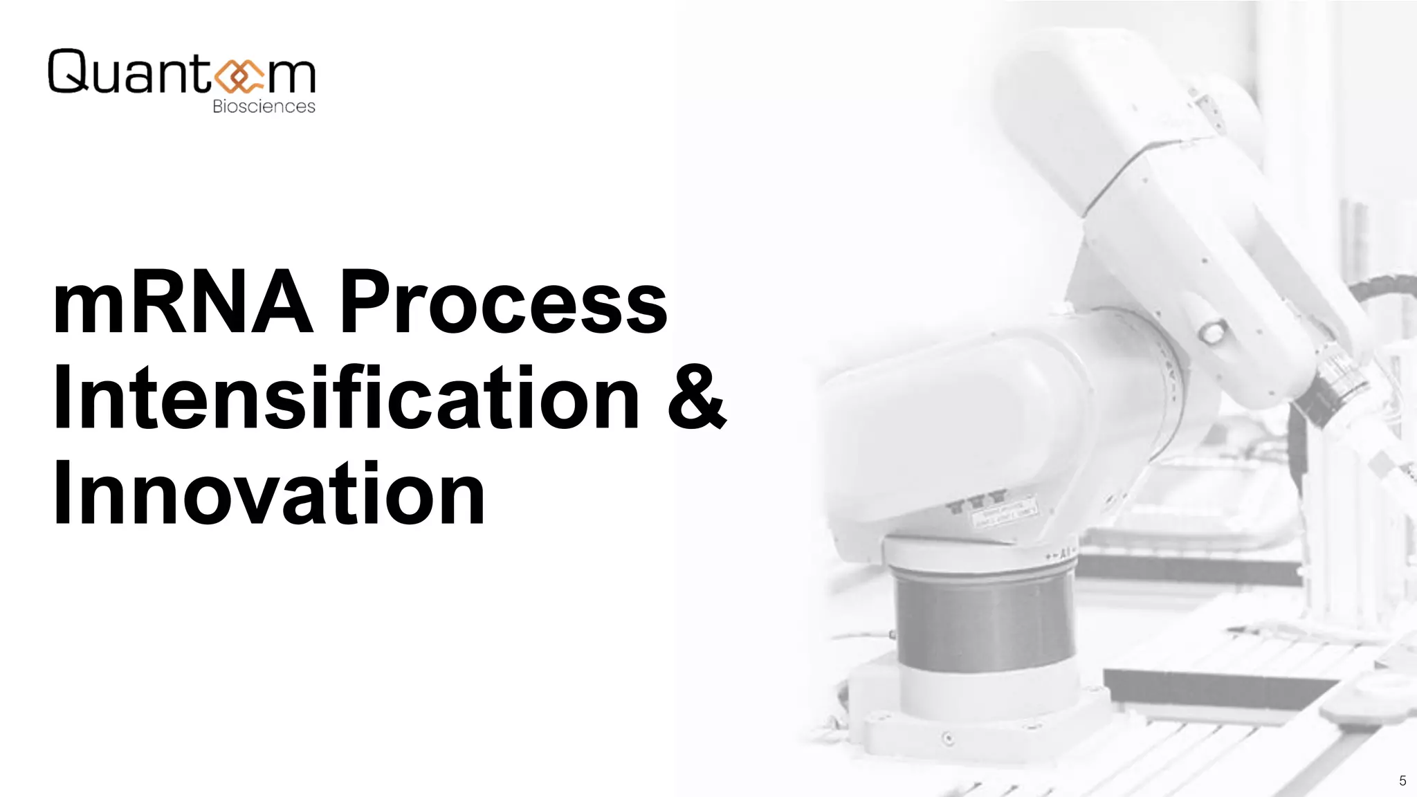 COMPACT mRNA PRODUCTION THROUGH PROCESS INTENSIFICATION AND INNOVATION ...