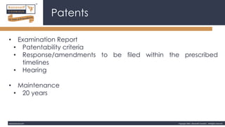 Introduction to Patents and the Patent process | PPTX