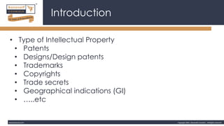 Introduction to Patents and the Patent process | PPT