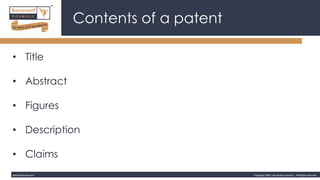 Introduction to Patents and the Patent process | PPTX