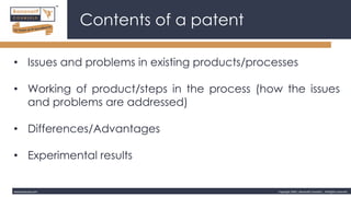 Introduction to Patents and the Patent process | PPT