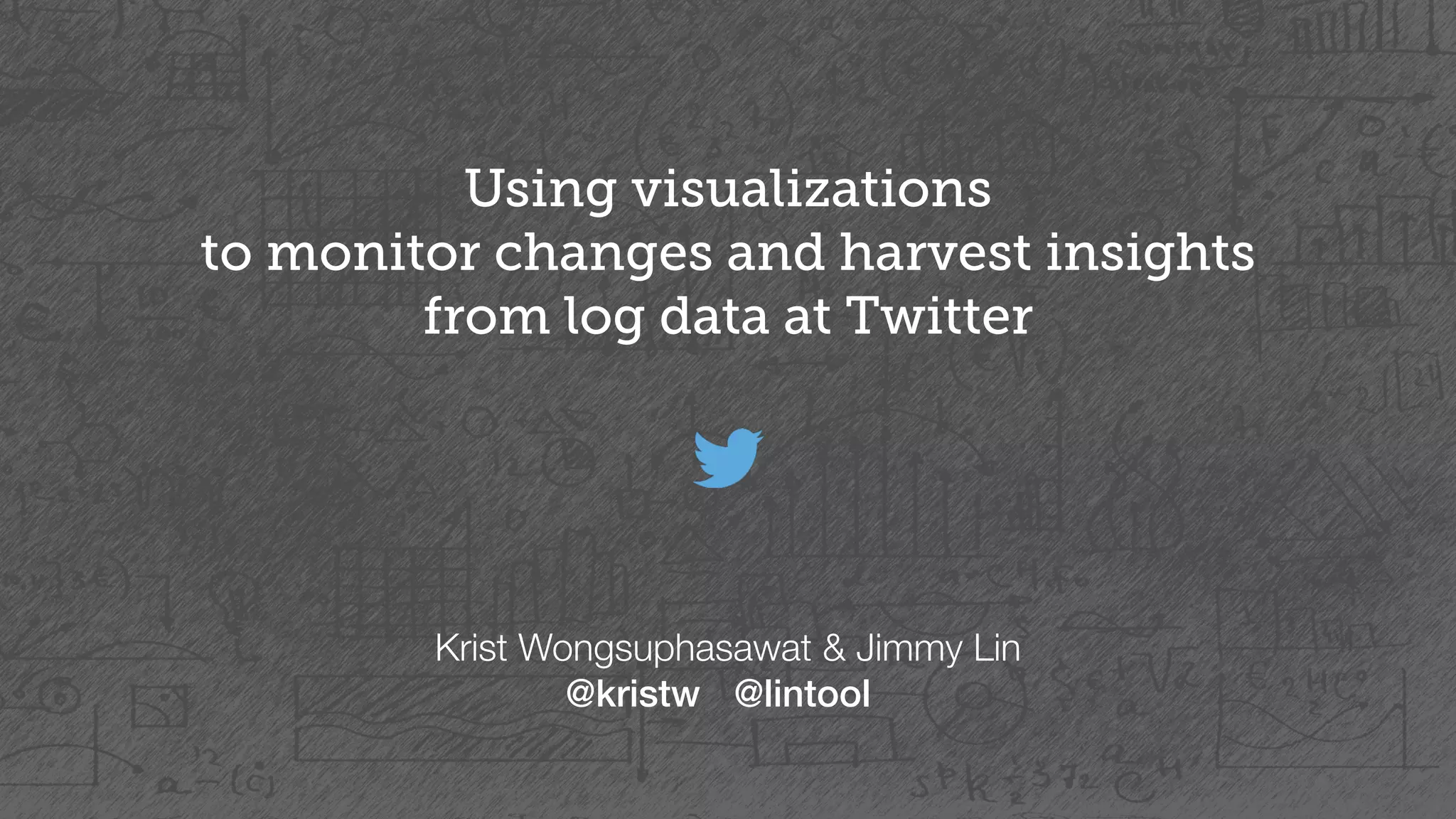 Using Visualizations to Monitor Changes and Harvest Insights from a ...