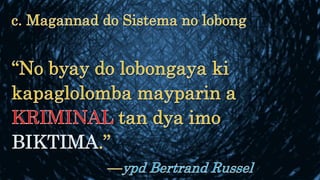 Kristyano mana kapilyano a magsirsirbi do dyos.pptx