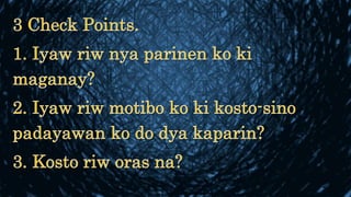 Kristyano mana kapilyano a magsirsirbi do dyos.pptx