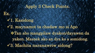 Kristyano mana kapilyano a magsirsirbi do dyos.pptx