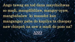 Kristyano mana kapilyano a magsirsirbi do dyos.pptx