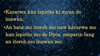 Kristyano mana kapilyano a magsirsirbi do dyos.pptx