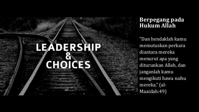 Kriteria pemimpin yang baik Kriteria pemimpin yang baik