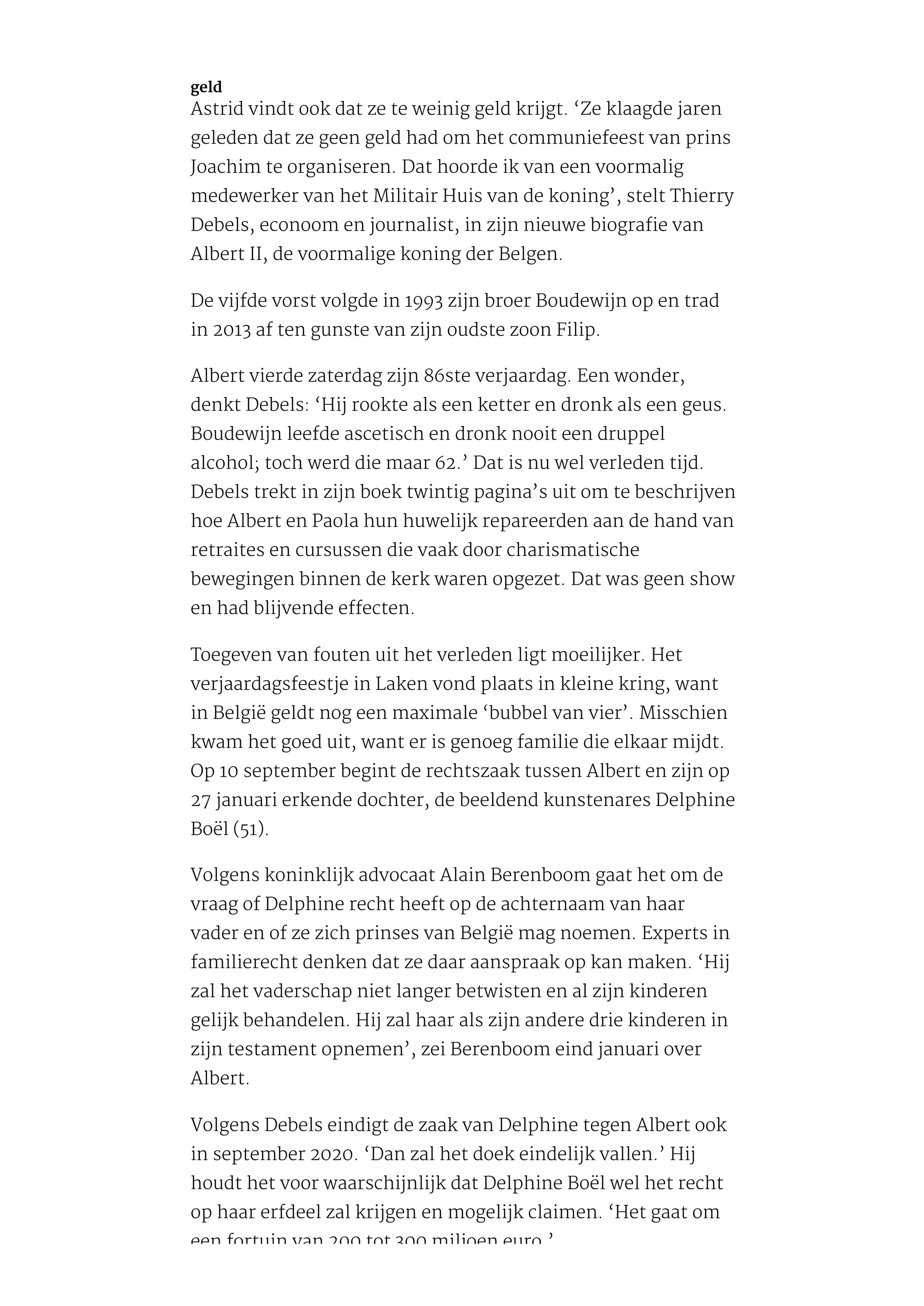 Kritiek op Belgisch koningshuis | PDF
