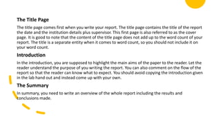 Technical report writing and research paper writing. | PPTX