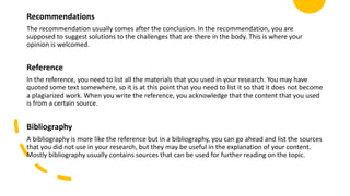 Technical report writing and research paper writing. | PPTX