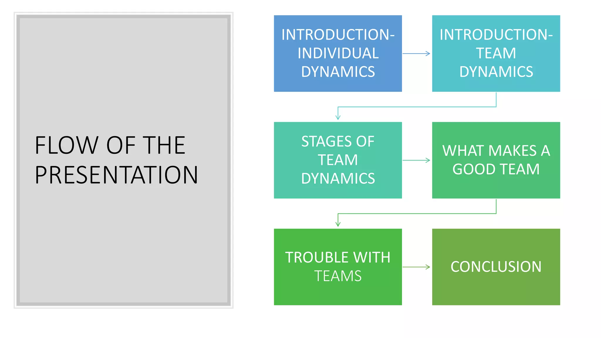 Individual and team dynamics. | PPTX