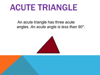 Powerpoint On Types Of Triangles