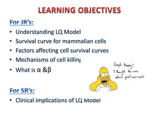 CELL SURVIVAL CURVES | PPTX