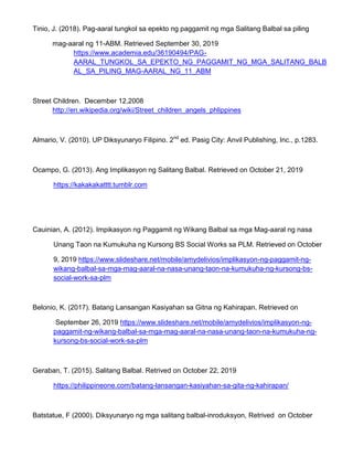 BALBAL SA KADALANAN: Isang pagtuklas sa sosyo-heograpikal na Wika ng ...