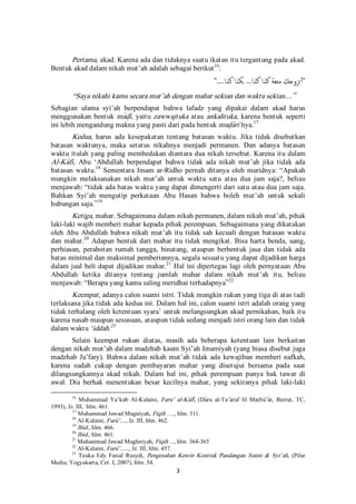 Kritik atas pandangan syiah dalam nikah mut'ah | PDF