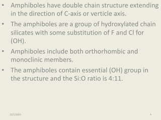 MEMBERS OF AMPHIBOLE GROUP | PPTX