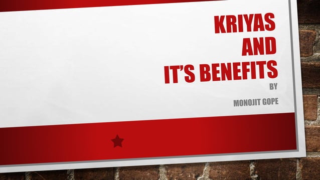 Kriyas in Yoga.pptx | Hinduism | Religion & Spirituality