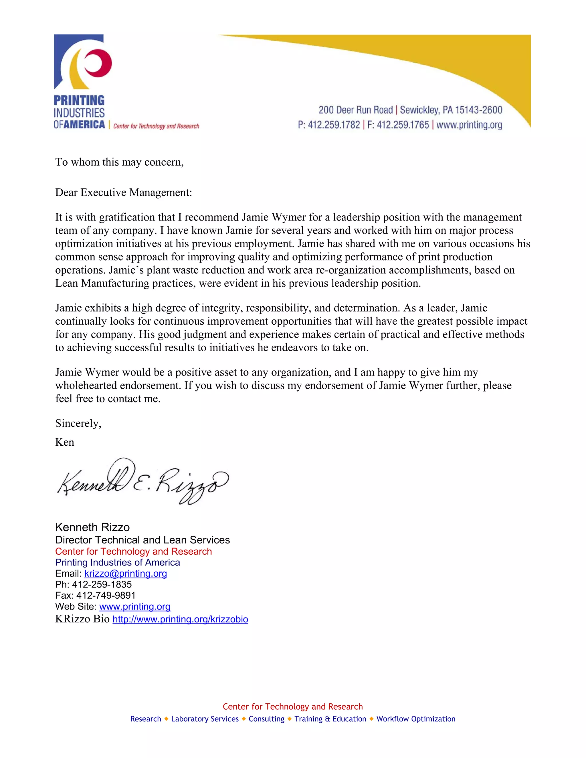 K Rizzo Jw092609 | PDF