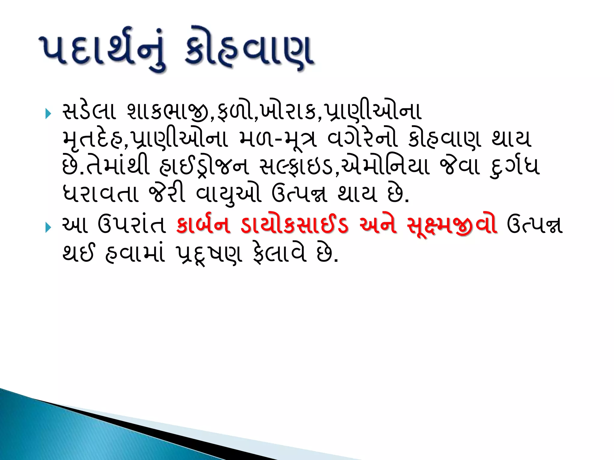 Std:- 7 Subject:-science & technology Cheptar:-10 Hava nu pradushan | PPTX