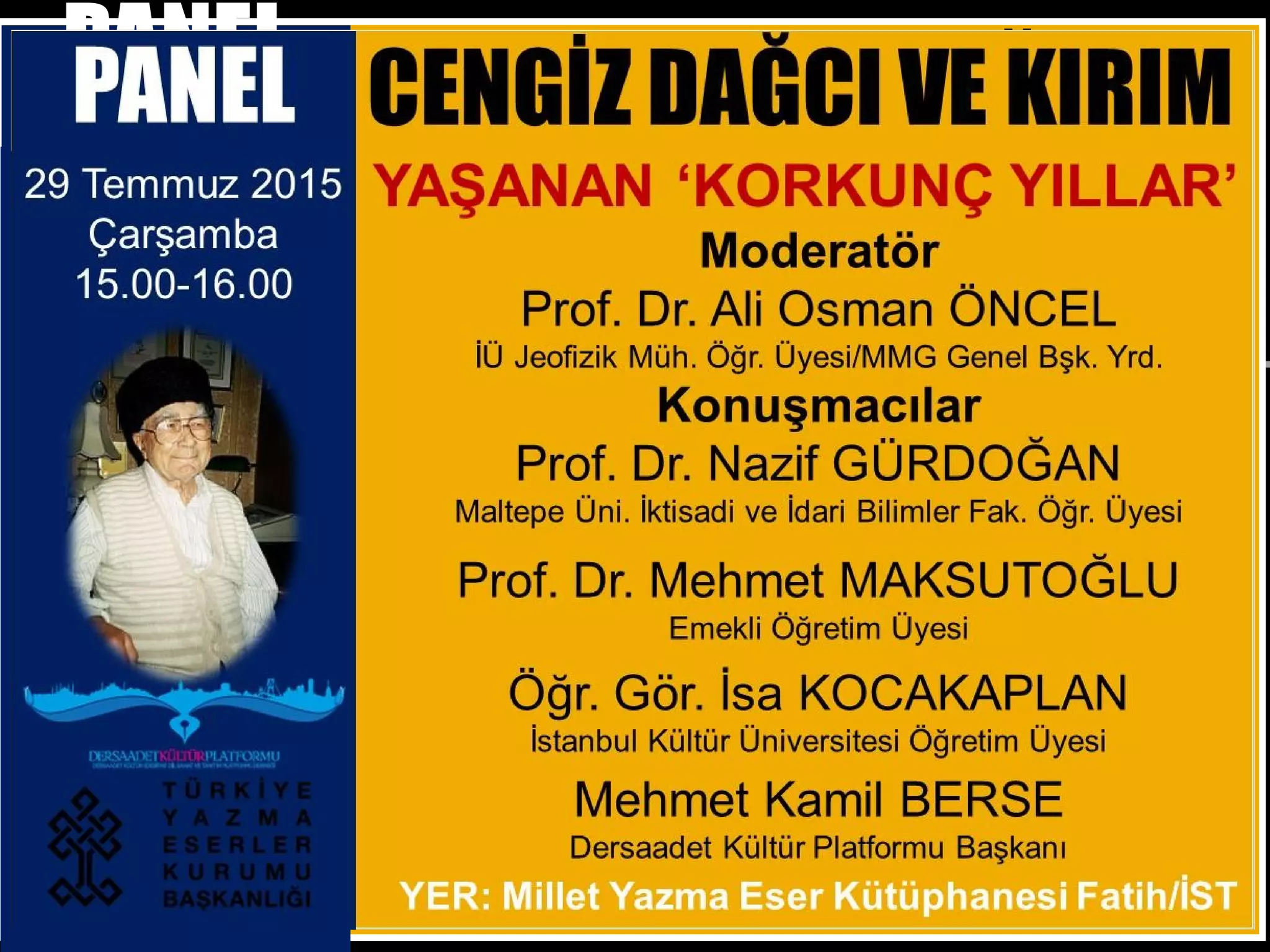 Cengiz Dağcı ve Kırım Paneli | PPT