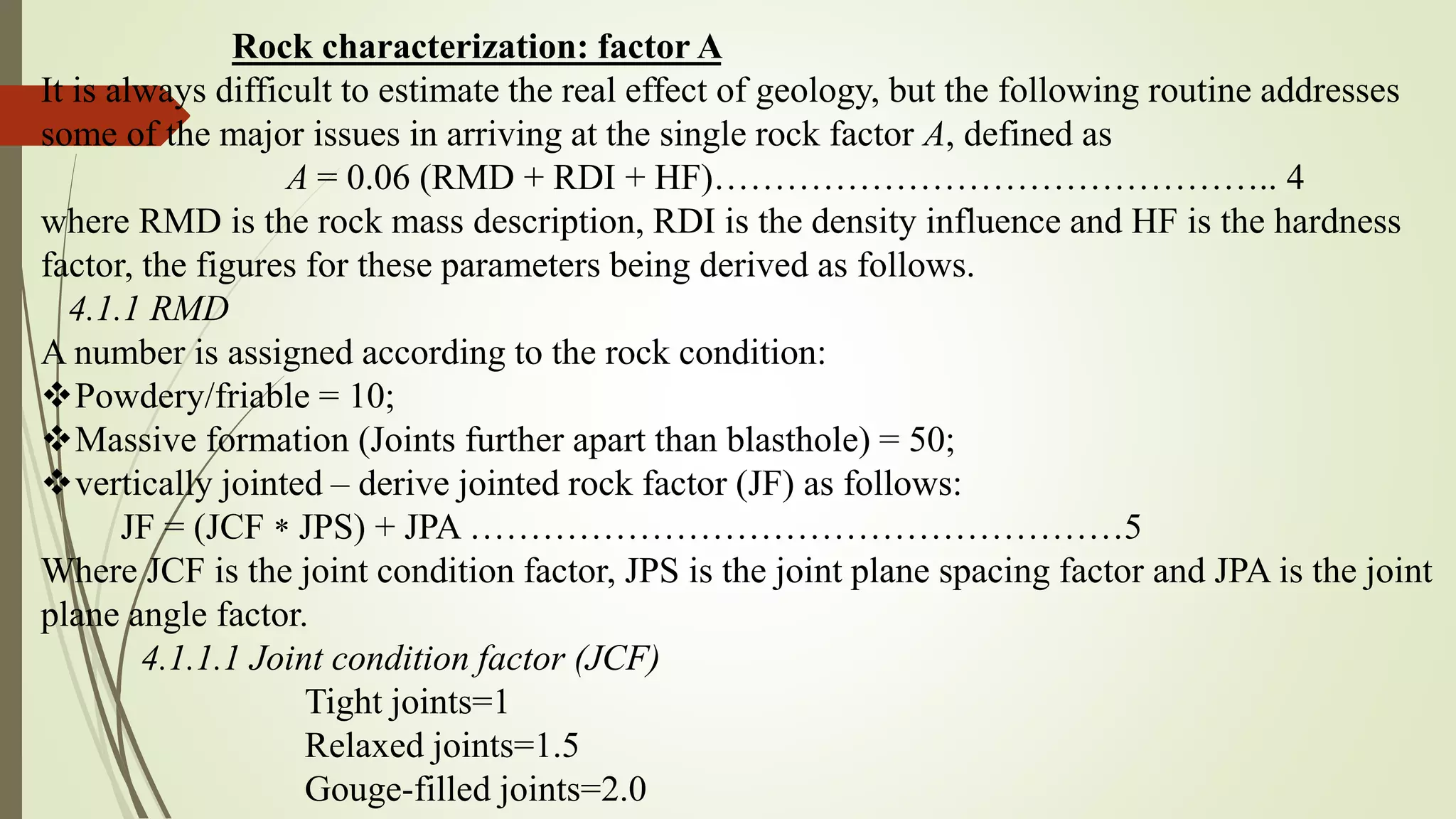 Kuz-Ram model | PDF