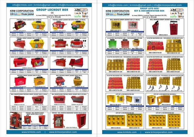 krmloto-e-catalogue-mini-booklet-lockout-tagout-safety-products ...