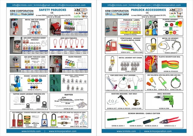 krmloto-e-catalogue-mini-booklet-lockout-tagout-safety-products ...