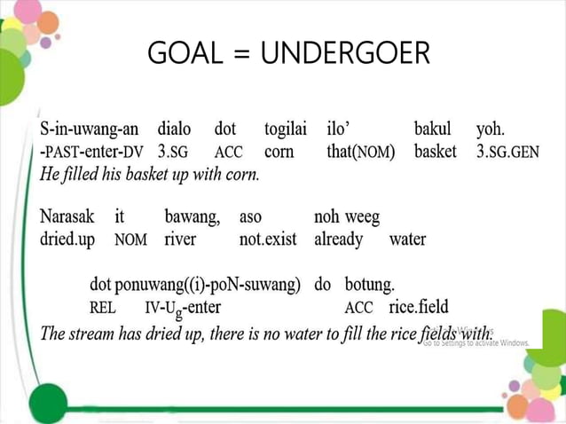 Nouns and Verbs in Tagalog: a reply to Foley | PPT