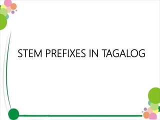 Nouns and Verbs in Tagalog: a reply to Foley | PPTX