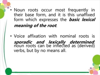 Nouns and Verbs in Tagalog: a reply to Foley | PPTX