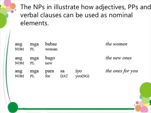Nouns and Verbs in Tagalog: a reply to Foley