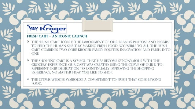 kroger fortune 500 company.pptx full details | PPT