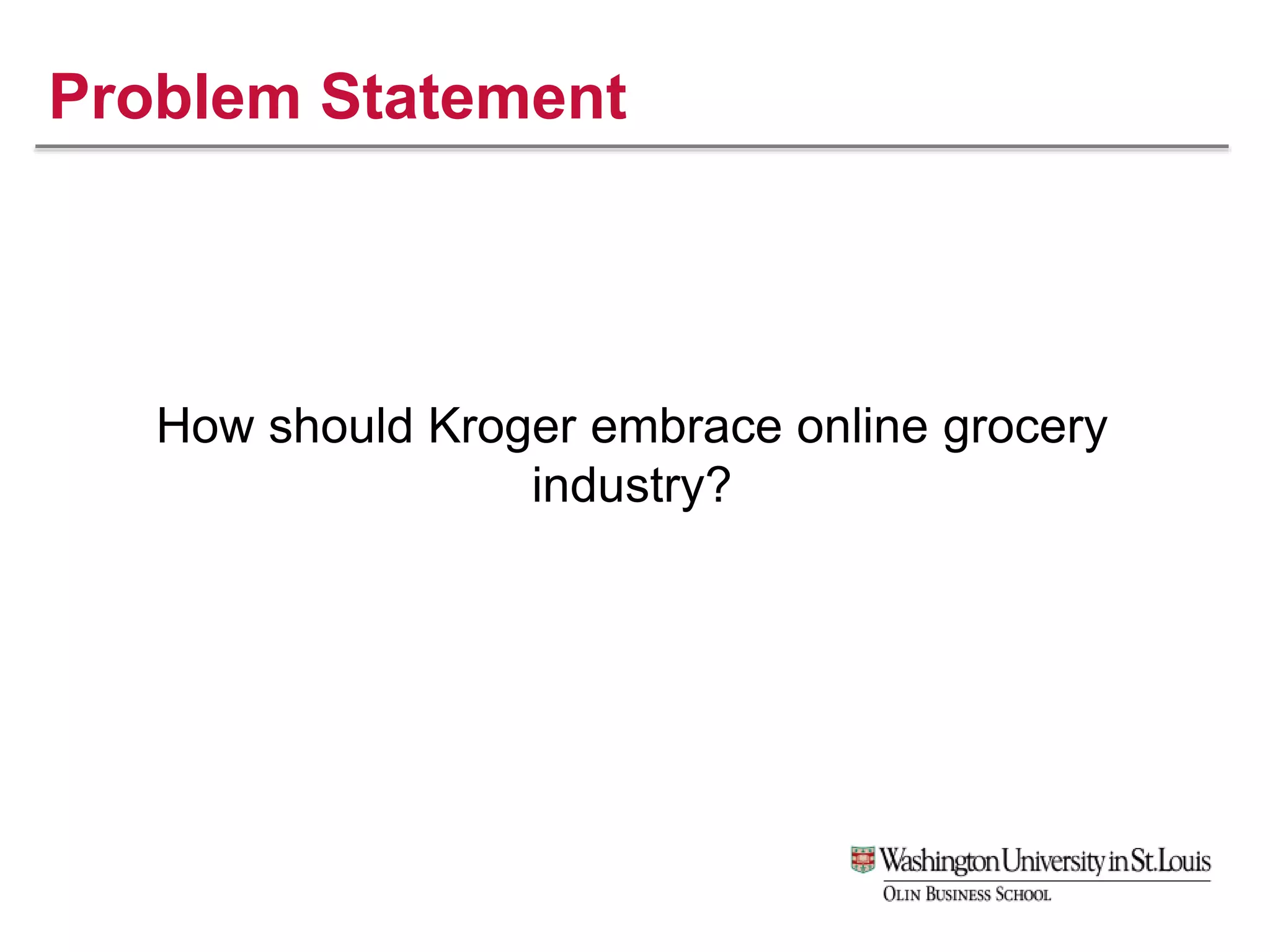 Kroger Recommendation | PPT