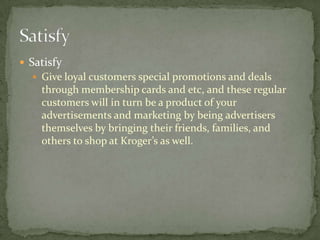 Kroger’s online campaign | PPT