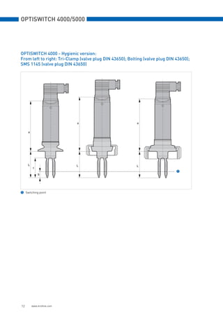 Krohne Vibrating Fork Level Switches | PDF