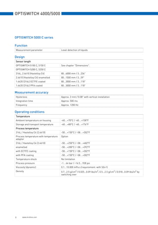 Krohne Vibrating Fork Level Switches | PDF