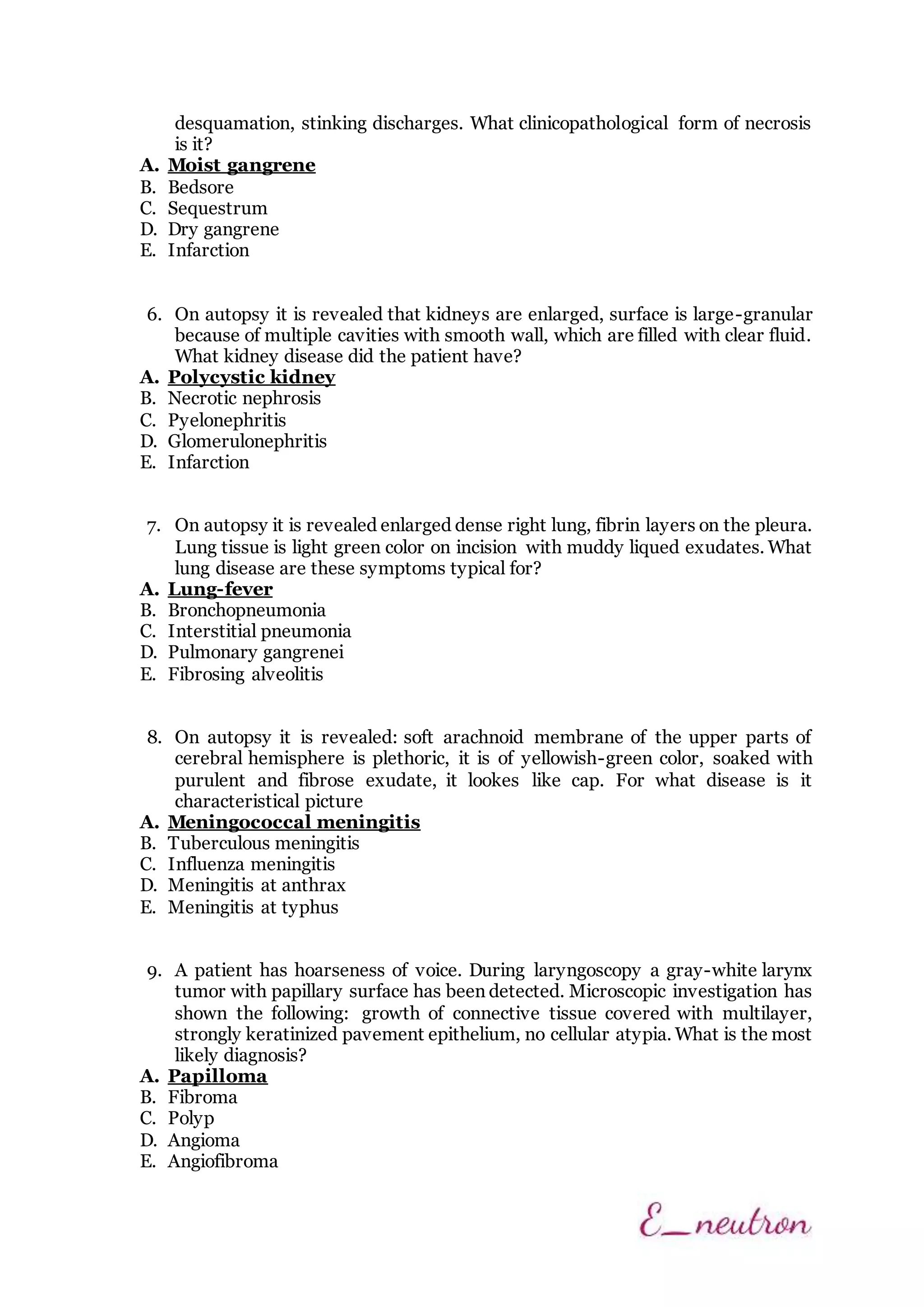 Krok 1 - 2014 (Path-Anatomy) | DOCX