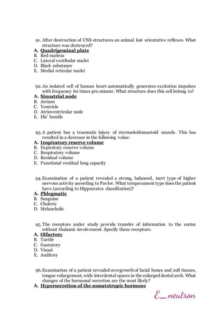 Krok 1 - 2014 (Physiology) | DOCX