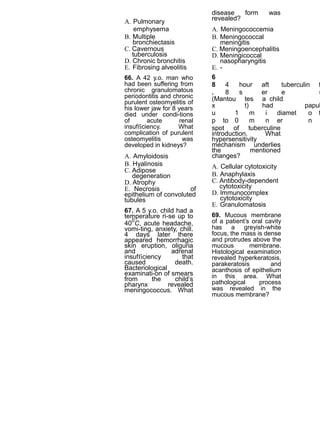 Krok 1 - 2008 Question Paper (Stomatology) | PDF