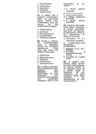 Krok 1 - 2013 Question Paper (Stomatology) | PDF