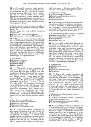 Krok 2 Medicine - 2018 Question Paper | PDF