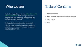 Kroll – Insurtech Innovation Award 2023 | PPT