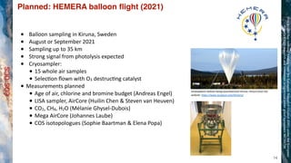 Krol, Maarten: COS-OCS: Carbonyl Sulfide, new ways of Observing the ...