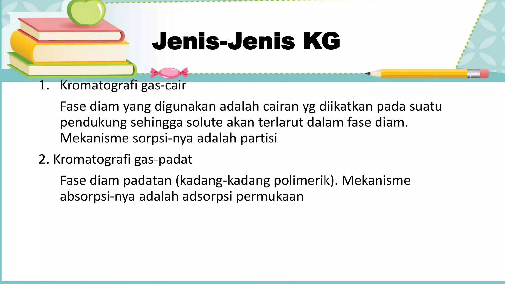 Kromatografi gas | PPTX