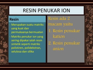 KROMATOGRAFI PENUKAR ION | PDF