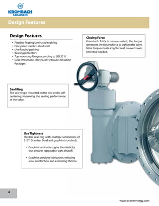 Triple Offset Butterfly Valves - Krombach | PDF