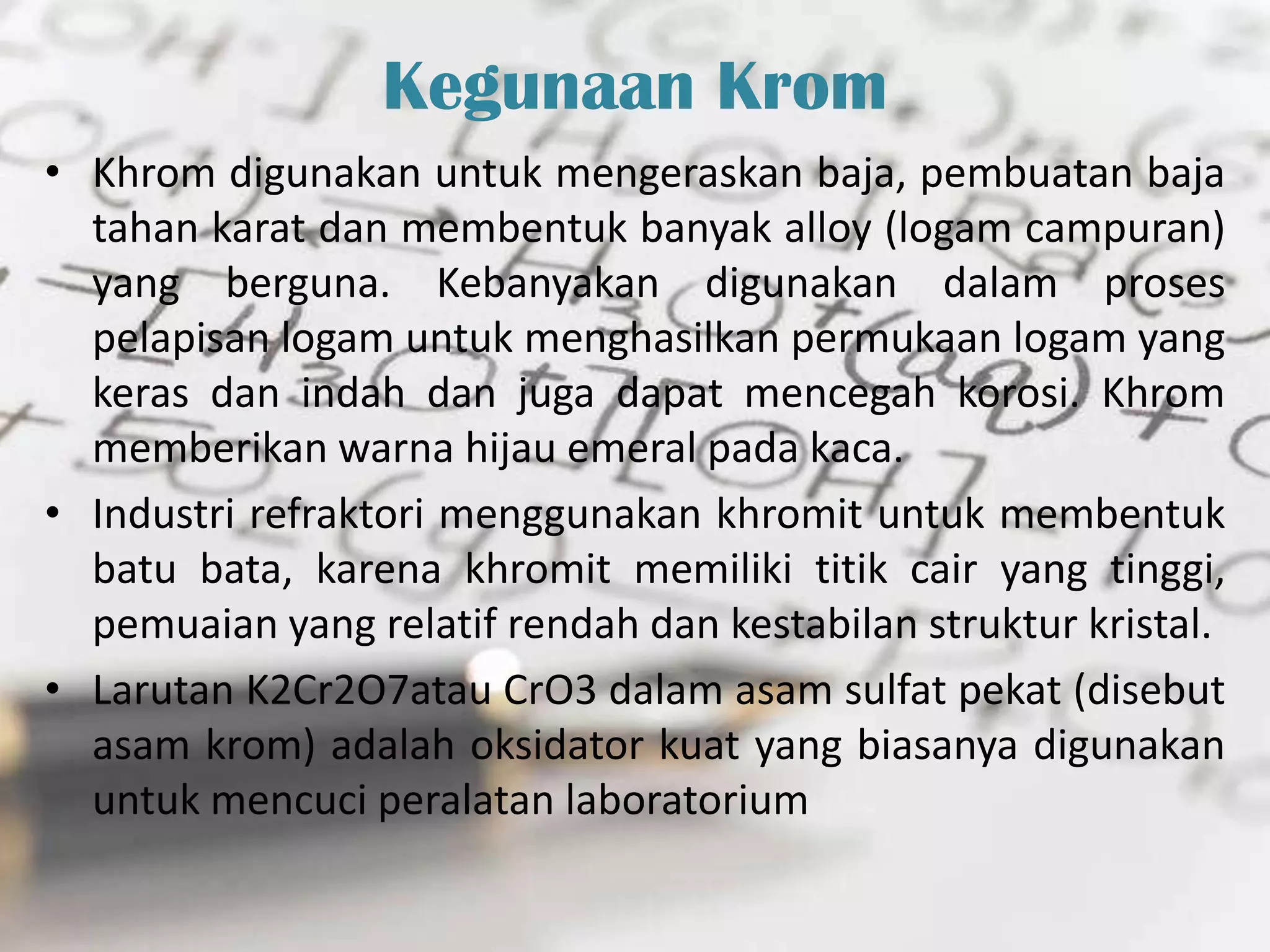 Kromium | PPTX