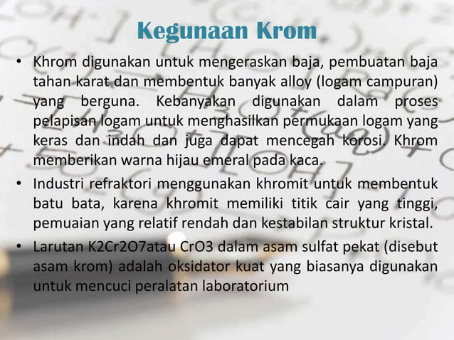 Kromium | PPTX